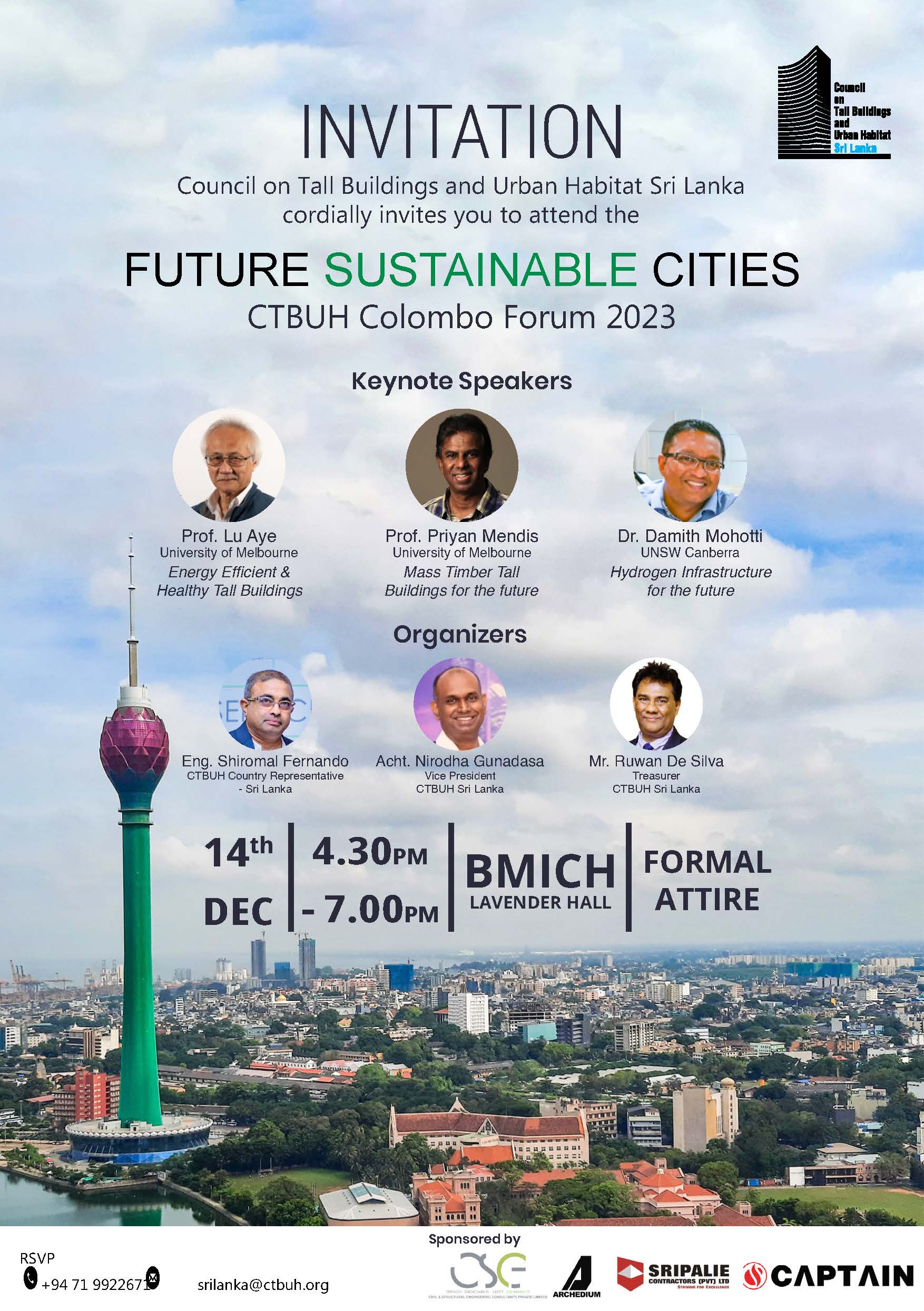 CTBUH Sri Lanka Presents: Colombo Forum 2023 – CTBUH